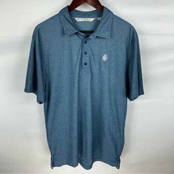 Travis Mathew | Shirts | Travis Mathew Golf Polo Large Cobalt Blue ...